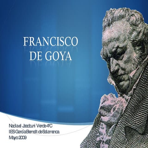 Cuadros de Goya | PPTX