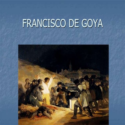 K francisco de goya nueva ley | PPT