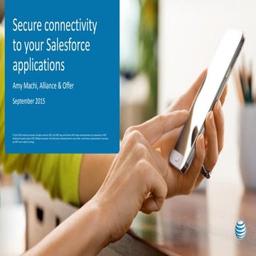 Bonding Your Private Network to Salesforce Clouds | PPT