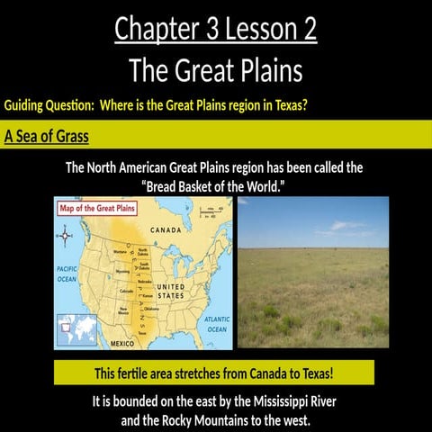 The Great Plains of Texas and everything you need for 7th grade Texas ...