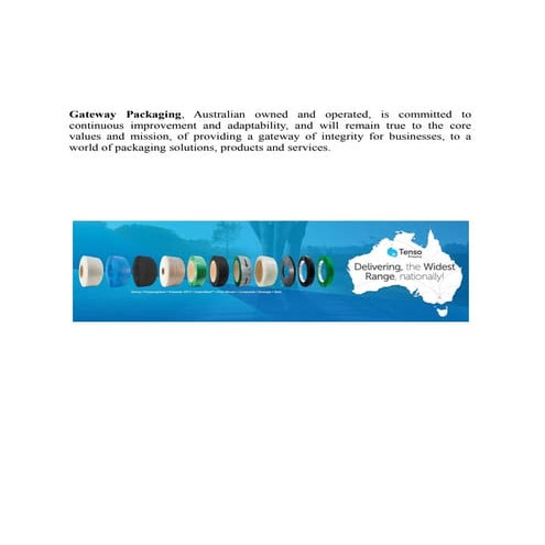 Gateway packaging supplies