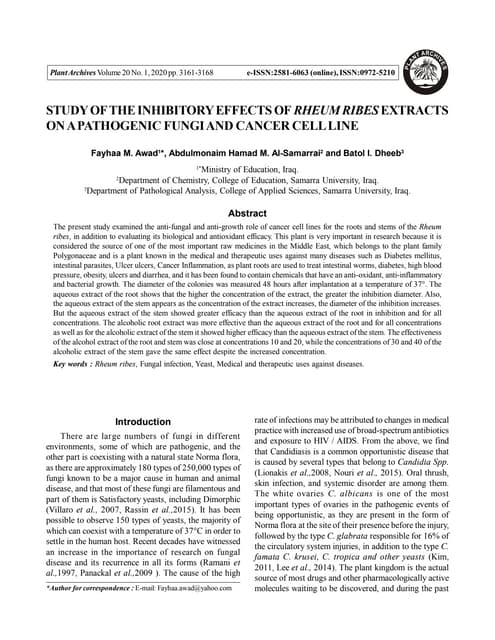 Identification of Bioactive Phytochemicals using GC–MS in Leaf Ethanolic Extract of Tragia ...