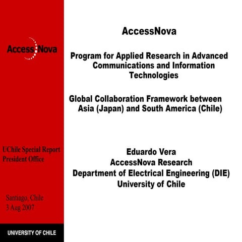 Global Collaboration Framework between Asia (Japan) and South America ...