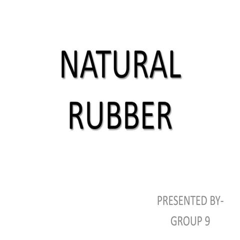 Rubber hrvest and processing 3 | PPTX