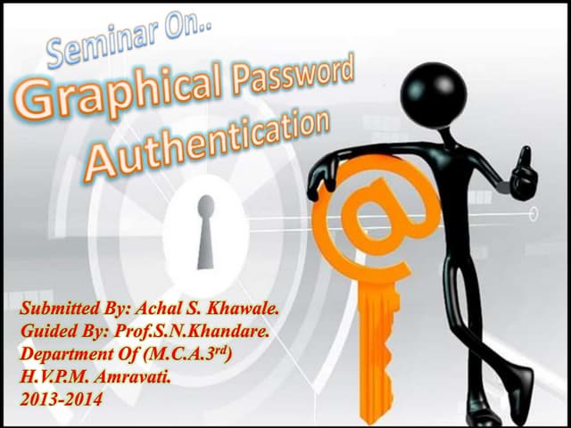 Graphical Password Authentication Ppt