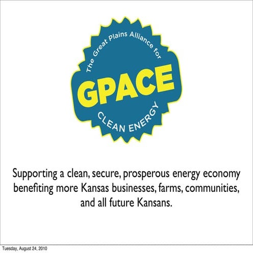 GPACE presentation to Topeka Sierra Club | PPT