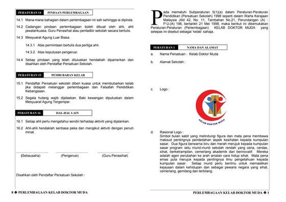 3 perlembagaan persatuan | PDF