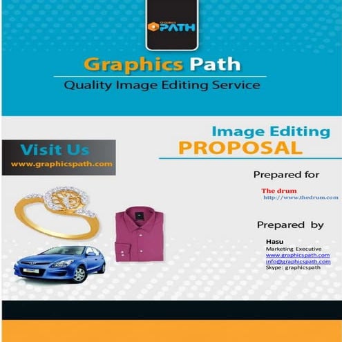 Photo editing proposal | DOCX