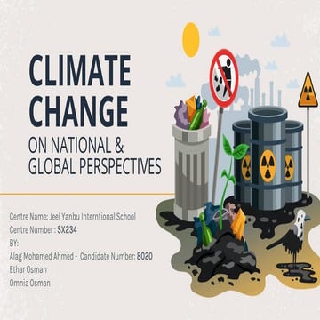 Climate change in the uae b.abu shaban | PPTX
