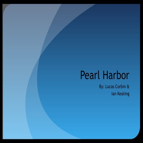 Pearl Harbor | PPT | Death, Injury, or Military Conflict | Sensitive Topics
