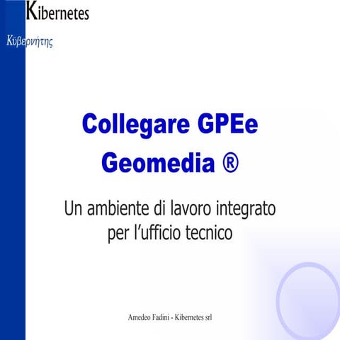 Gpe e geomedia | PPT