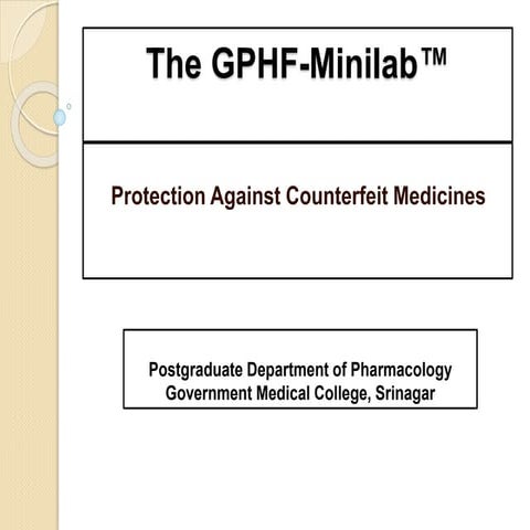 GPHF Mini Lab 2019 jan | PPTX