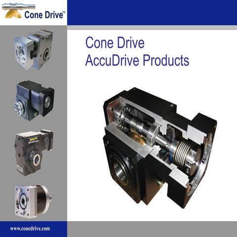 Cone Drive Accudrive Producst | PPT