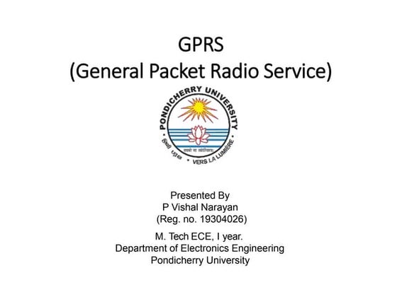 Gprs architecture | PPTX | Operating Systems | Computer Software and Applications