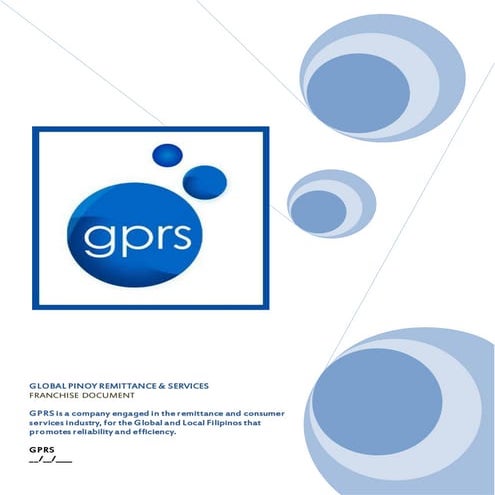 GPRS Franchise File | PDF
