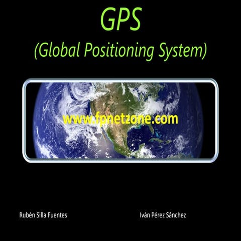 Diseño de un sistema gps diferencial power point | PPTX