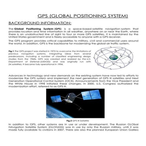 Gps | PDF