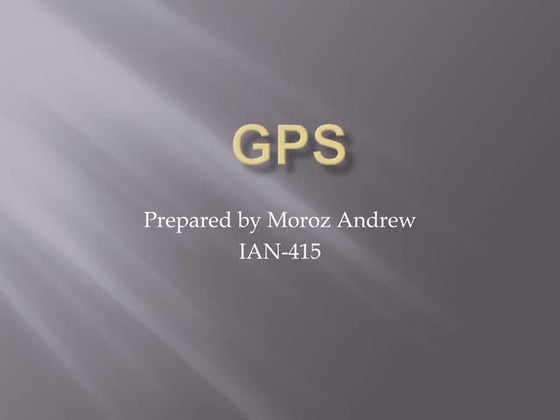 Basic Navigation | PDF