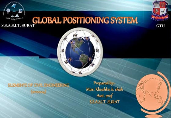 Presentation on GPS (Global Positioning System) | PPTX