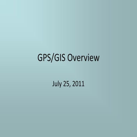 GIS and GPS - Presentation to 4th graders at King Kaumualii Elementary ...
