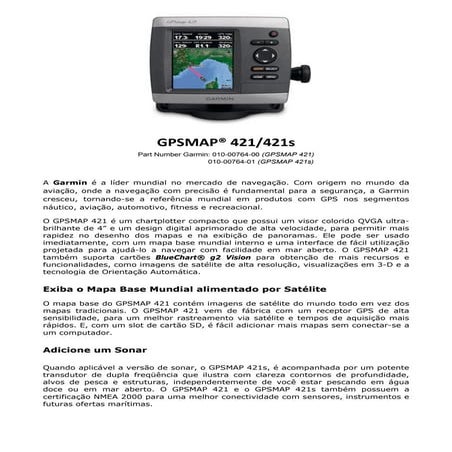 Gpsmap 421 421s | PDF