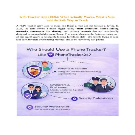 GPS Tracker App (2026)_ What Actually Works, What’s New, and the Safe ...