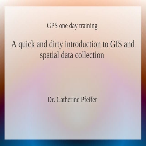 Gps training | PDF