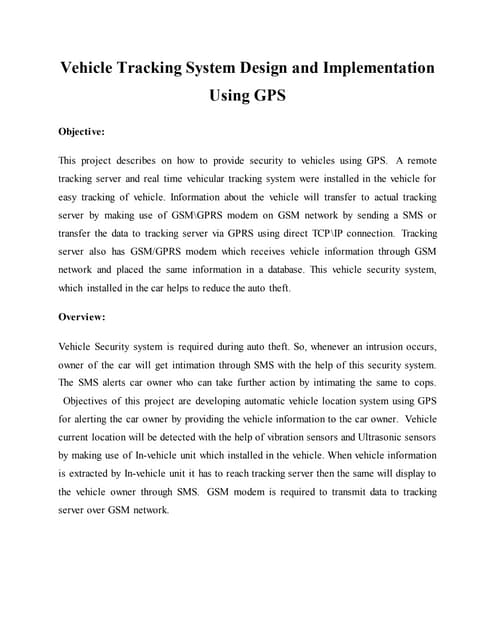 Vehicle gas detection with automatic safety warning system using gsm | PDF