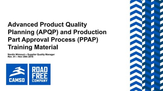 APQP Training presentation | PPTX | Automotive Industry | Industries