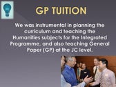 GP Tuition | PPT