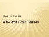 GP Tuition | PPT