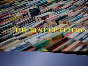 GP Tuition | PPT