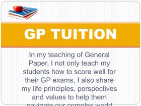 GP Tuition | PPT