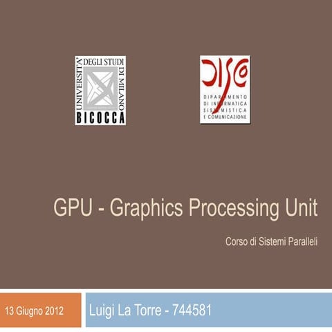 Gpu | PPT