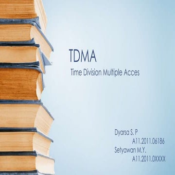 TDMA | PPTX