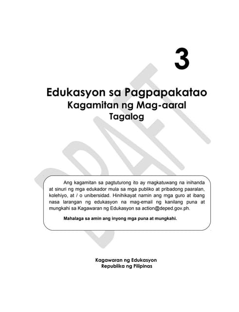 DLP - ESP3 Pakikiisa sa Gawaing Pambata.docx