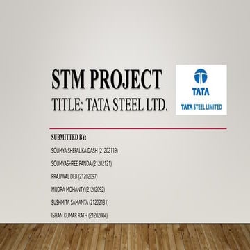 Gr.5_STM PROJECT PPT - Tata Steel Ltd..pptx