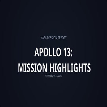 Gr.9 Reading W.14 Apollo 13 Mission Highlights.pptx
