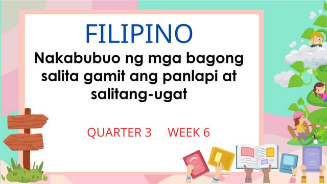 Panlapi at salitang ugat Pptx_1.pptxxxxx | PPTX