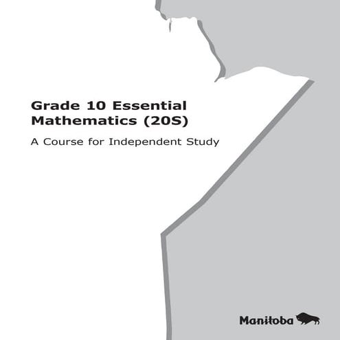 Grade 10 essential math | PDF