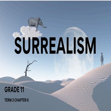 Visual Arts Grade 11 Surrealism pdf slides | PDF