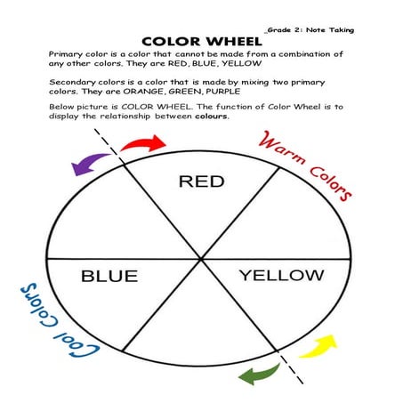 Color Theory Worksheet