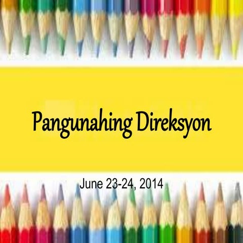 Mga Pananda Sa Mapa | PPTX