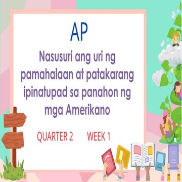 GR 6-AP-WK 1-QTR 2.pptx Nasusuri ang uri ng pamahalaan at patakarang ipinatupad sa panahon ng ...
