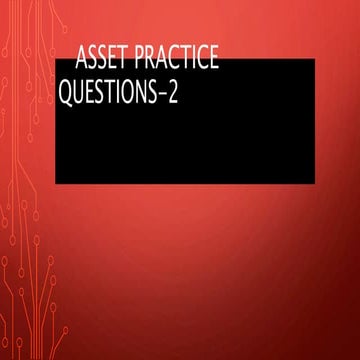 Asset Practise Questions For Grade 6 | PPT