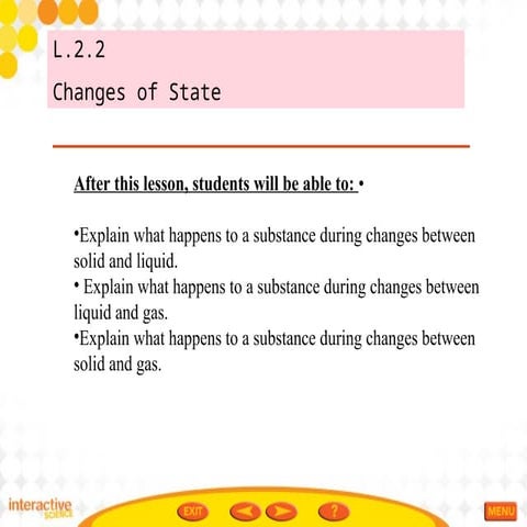 that power point presentation for Changes state Of Matter .pptx