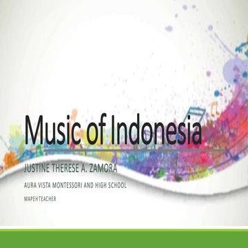 Gr 8 music of indonesia | PPTX