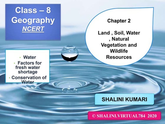 Water on earth | PPTX | Geography | Science