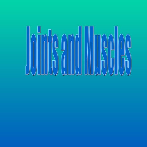 Lesson 2 tendons, ligaments, cartilage and joints | PPTX