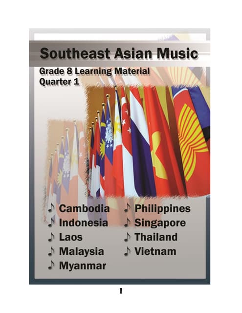 South East Asian Music | PPT
